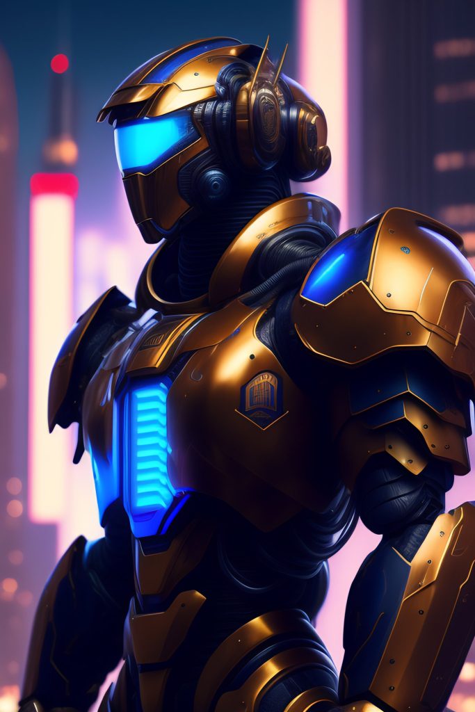 The Beauty and Mastery of Cyberpunk Power Armor in Sci-Fi Concept Art ...