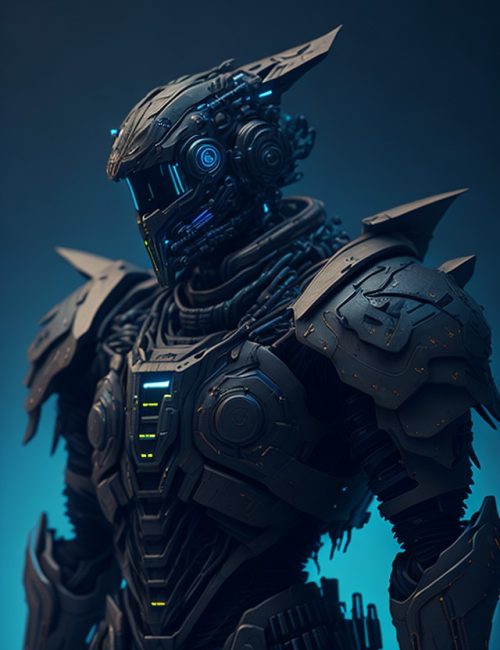 Blade Runner meets Cyberpunk: The Futuristic Soldier Concept Art Taking ...