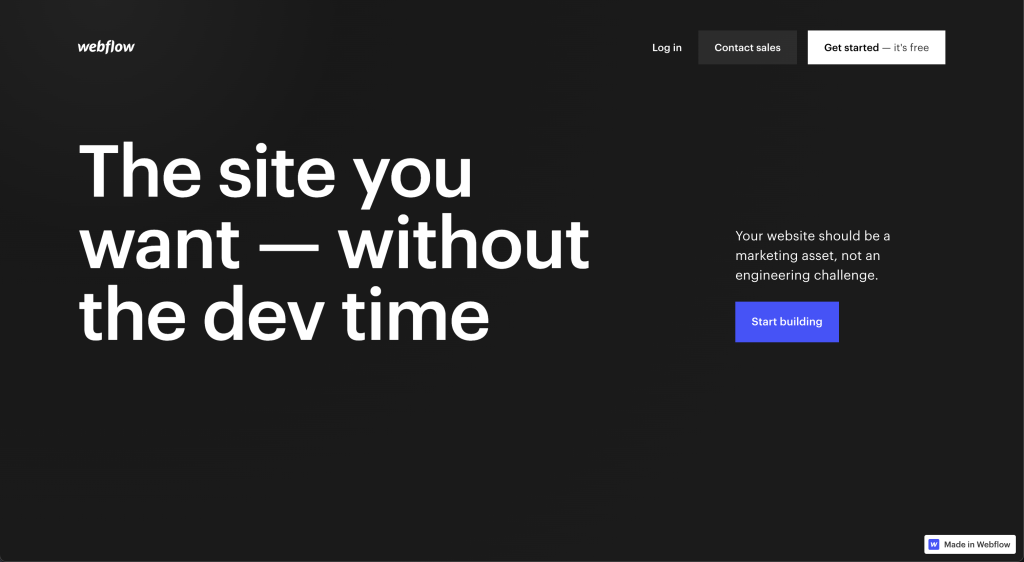 Webflow.com: The Ultimate Website Builder For AI Tool CEO's - phill.ai
