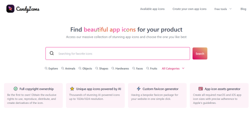 Elevate Your App Design with CandyIcons.com: The Ultimate App Icon Collection - phill.ai